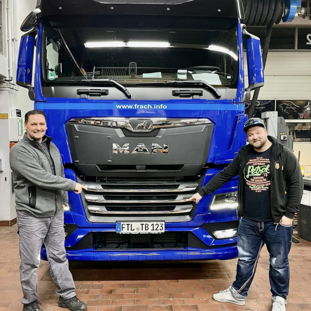 Neuer MAN geht an den Start – Spedition Frach